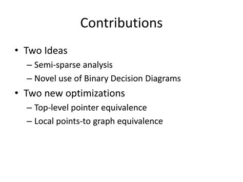 Ppt Semi Sparse Flow Sensitive Pointer Analysis Powerpoint