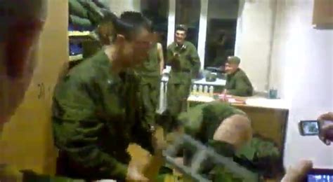Russian Army Real Hazing Spanking ThisVid Com