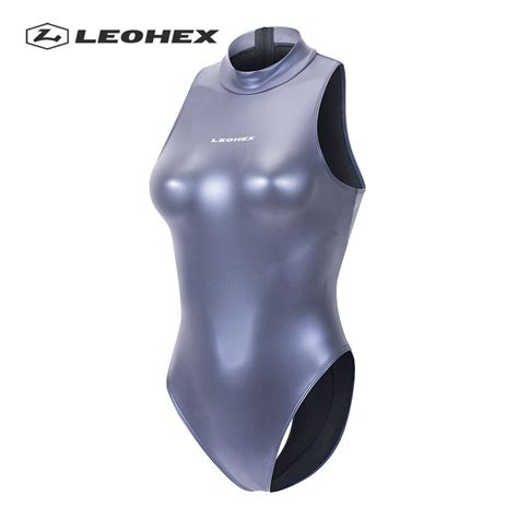 LEOHEX 2025 Womens Sexy Swimwear One Piece Swimsuit Leotard Sleeveless Bodysuit EBay
