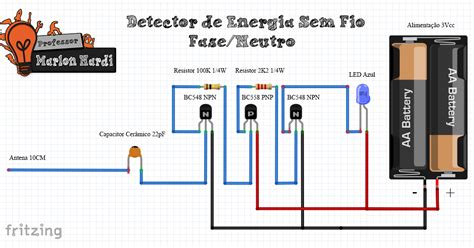 Marlon Nardi Walendorff Como Fazer Um Detector De Energia Sem Fio Detector De Campo