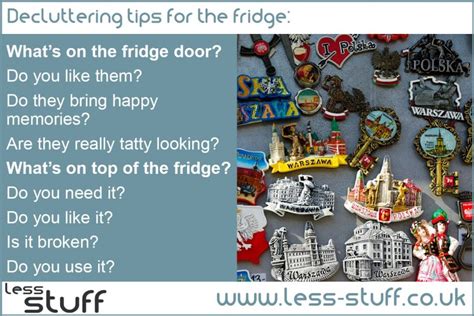 Declutter The Fridge And Freezer Less Stuff Decluttering For Non