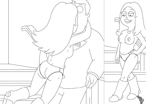 Rule 34 Affection American Dad Ass Ass Out Back View Belly Big Ass