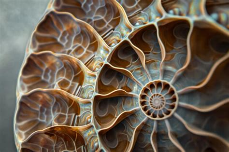 Premium Photo Fibonacci Sequence Fractal Design Digital Lighting Illustration Of Spiral