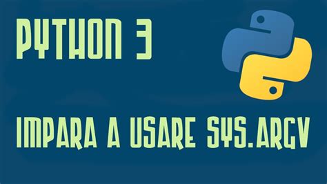 SYS ARGV Come Passare Parametri Da Riga Di Comando Programmare In
