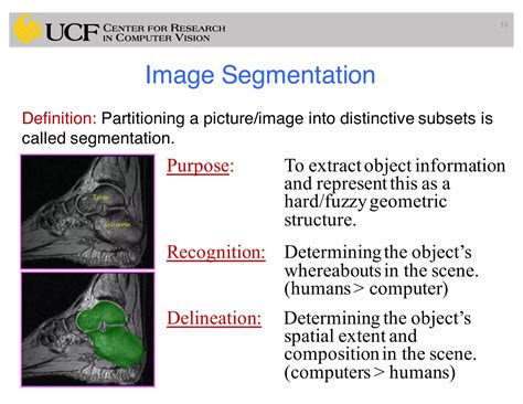 lec7 medical image segmentation i radiology applications of