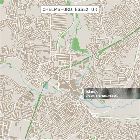 Map Of Chelmsford Essex Uk