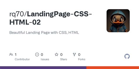 github rq70 landingpage css html 02 beautiful landing page with css html