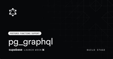 Pg Graphql Postgres Functions Now Supported