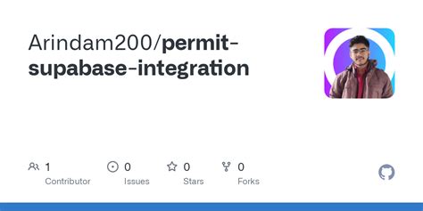 github arindam200 permit supabase integration