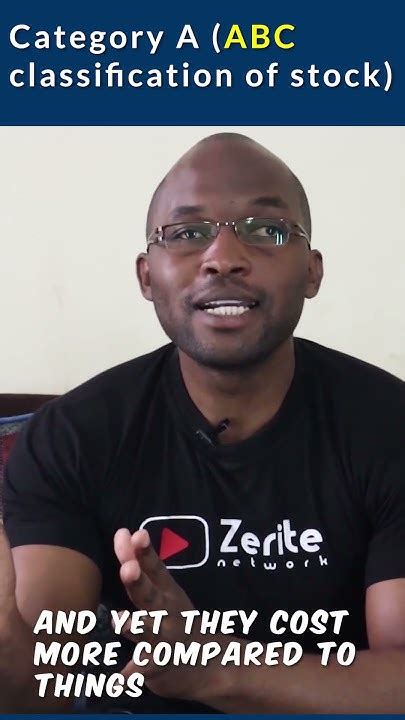 Inventory Management Category A In Abc Classification Of Stock