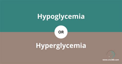 What Are Symptoms Of Hypoglycemia And Hyperglycemia