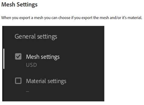solved how to export mesh adobe community 13892790