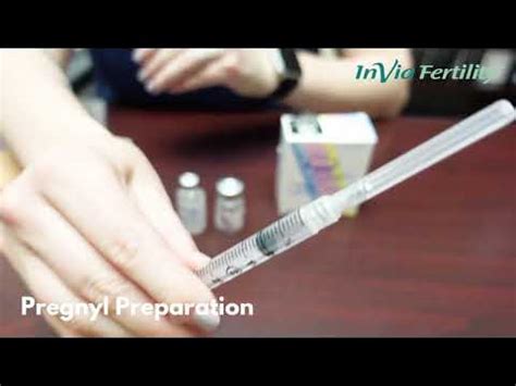 Pregnyl Injection Teach Tutorial Youtube