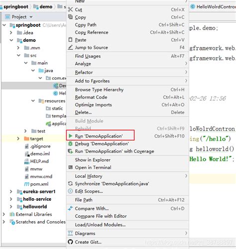intellij idea创建第一个spring boot项目hello world intellij idea 创建spring boot