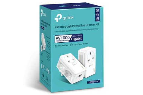 Tp Link Av1000 Gigabit Powerline Starter Kit Ireland