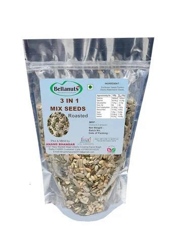 Roasted Unsalted Seed Mix 3 In 1 1kg For Ready To Eat Hdpe Bag At ₹ 800kg In New Delhi