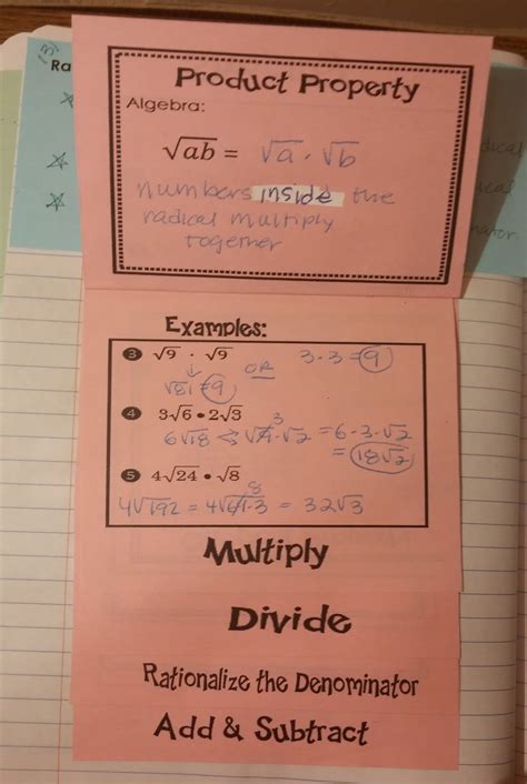 Beautiful Math Simplifying Radicals