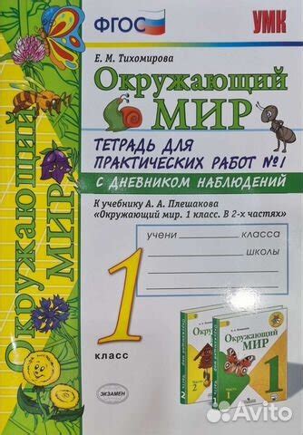 Продам рабочие тетради по Окружающему миру, 1 класс.... купить в Пскове ...