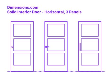 Surface Mounted Door Single Glass 1 Panel Dimensions And Drawings
