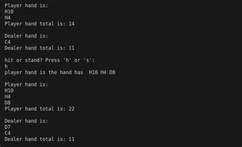 GitHub Nojirilucas BlackJack Game O Jogo Simula O Blackjack Onde O Jogador Compete Com O