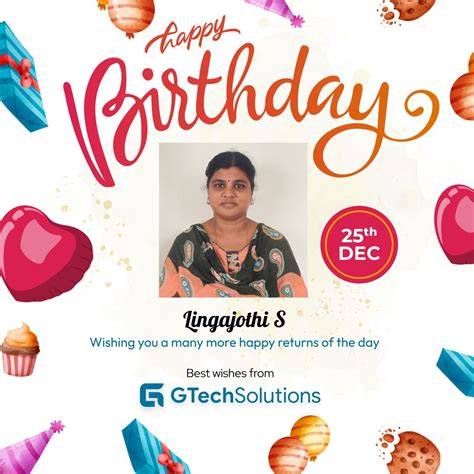 G Tech Solutions On Linkedin Gtechsolutions Gtech Birthdaywishes Birthdaycelebration