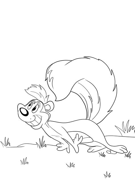 Coloring Pages Of Pepe Le Pew Coloring Pages