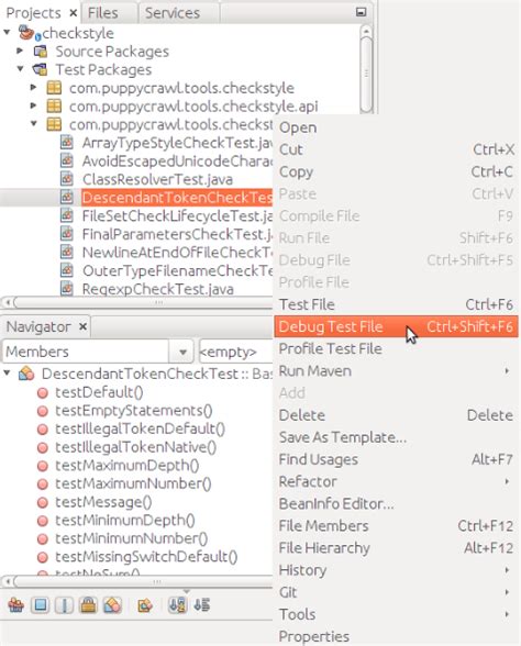 Importing And Debugging In Netbeans Ide Checkstyle