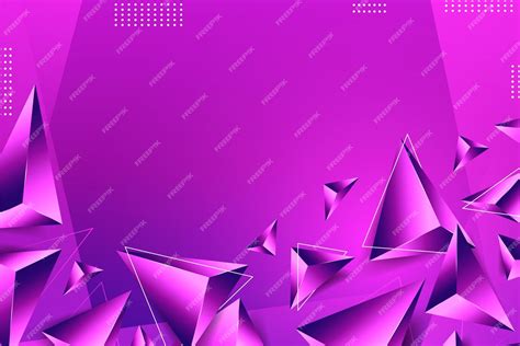 현실적인 다각형 배경 무료 벡터