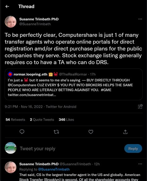 More Eyes On Computershare And Drs Drs Is The Way R Superstonk