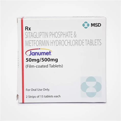 Janumet 50 Mg 500 Mg Tablet Packaging Size Box At ₹ 700box In Nagpur
