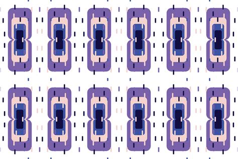 Simple Modern Geometric Shapes Seamless Pattern It Consists Of A Polyhedron Such As A Circle