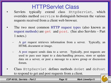 COP 4610L Applications In The Enterprise Spring Ppt Download