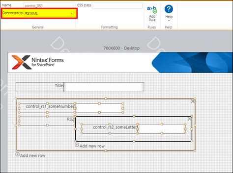 How Do You Use A For Each Loop On A Form With Two Repeating Sections In