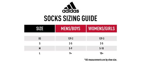 Sizing Charts