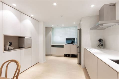 4명이 된 가족의 새로운 공간 용산 롯데캐슬 그랜드 디자인투플라이 인테리어 부엌 디자인 디자인