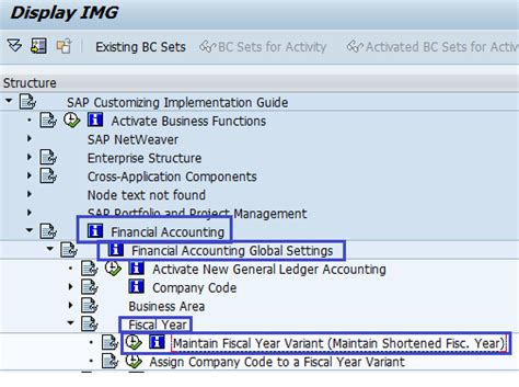 SAP FICO Central Create Fiscal Year Variant In Sap