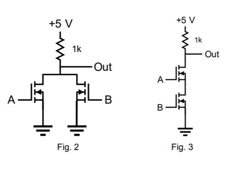 Solved Simulate The Circuits In Figs 2 And 3 Using 2n7000