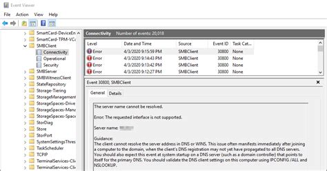 Error 30800 Unable To Resolve Netbios Domain Name On All Endpoints And
