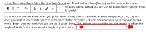 How To Insert Line Break In New WordPress Block Editor