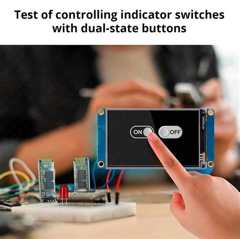 Nextion 43 Inch Hmi Touchscreen Lcd Display Basic Series Nx4827t043 Ai Smart Resistive