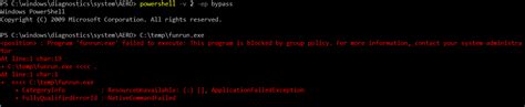 Executing Commands And Bypassing Applocker With Powershell Diagnostic Scripts Bohops