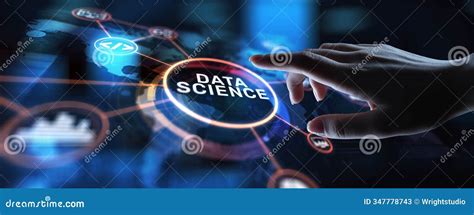 data science analyzing and interpreting complex data projection on a