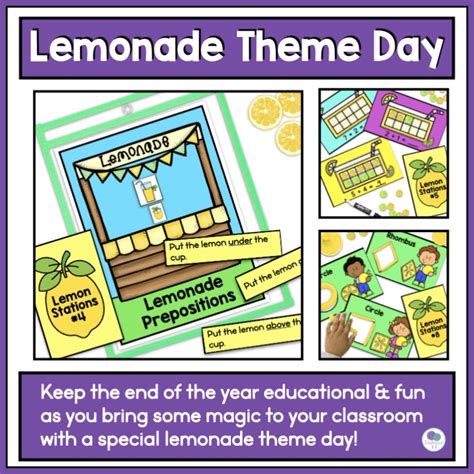 Lemonade Day End Of The Year Theme Day Room Transformation
