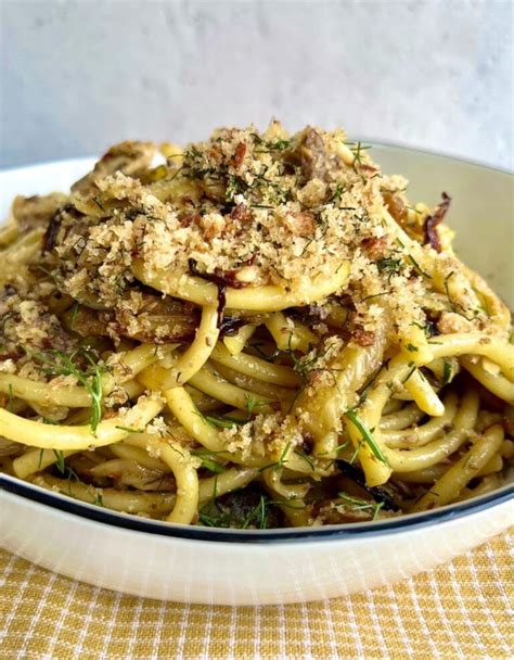 Pasta Con Sarde Recipe ~ Sicilian Sardine Pasta St Josephs Day