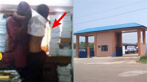 Benkum Shs Teacher Cries After Bedroom Video With Student Leaked