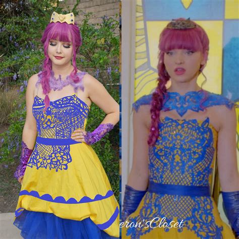 Mal Cotillion Descendants 2 Cosplay Cosplay Amino