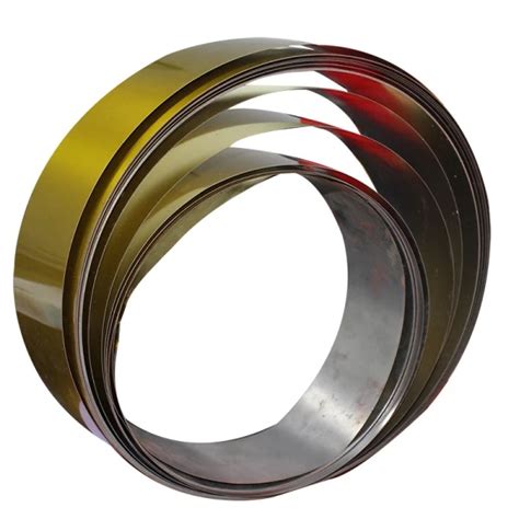 Gold Electrolytic Colour Coated Tinplate Sheet Tinplate And Tfs