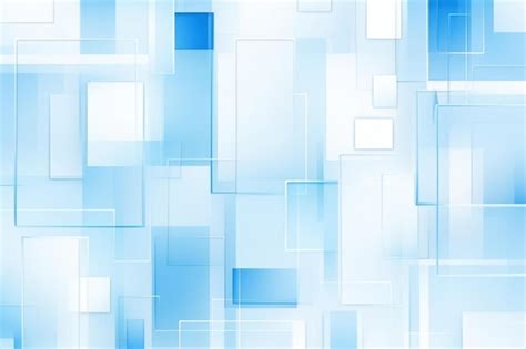 Premium Photo Blue And White Abstract Geometric And Rectangles Background