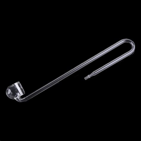 Glass Co2 Diffuser For Aquarium Planted For Tank U Shape R Shape Simple