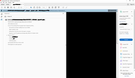 Is This Pdf Digital Signed Correctly Phptcpdf Stack Overflow